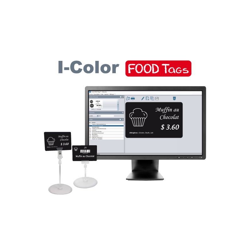 I-Color FOOD Tags - GMH IDC