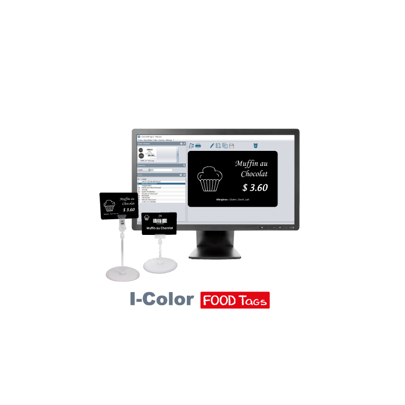 I-Color FOOD Tags - GMH IDC